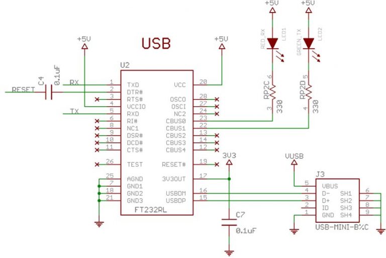 Rangkaian Programmer pada Arduino UNO Dan Nano – Elektrologi