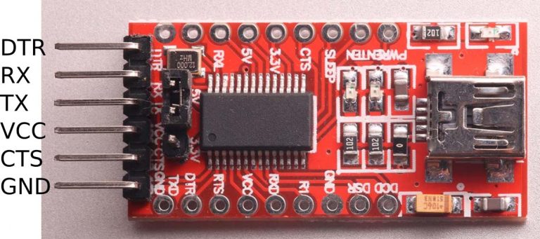 Konverter USB-Serial FTDI – Elektrologi