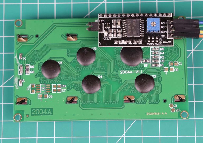 Arduino Nano Dengan Display LCD 20×4 (serial I2C) – Elektrologi