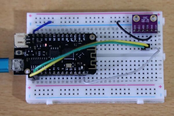 ESP32 Dengan BMP280 – Elektrologi
