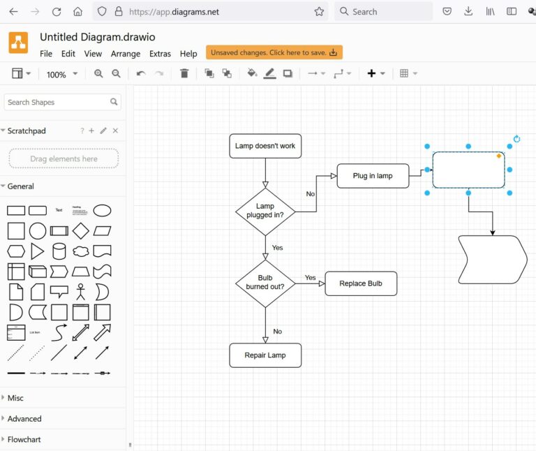 Aplikasi Membuat Flowchart: app.diagrams.net – Elektrologi